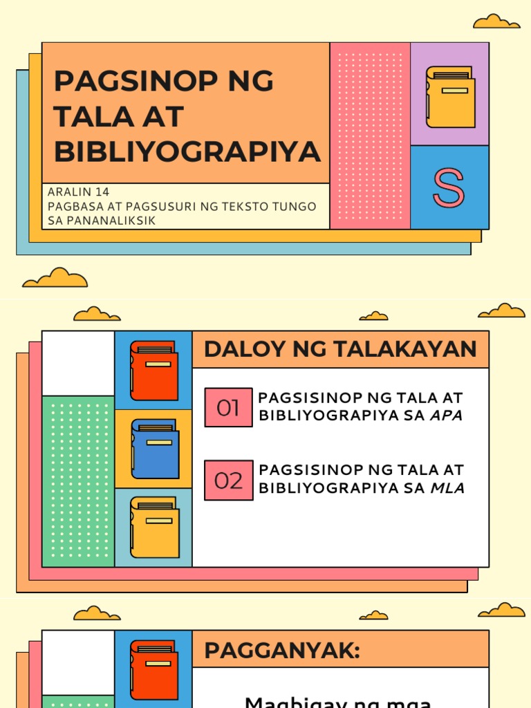 ARALIN 14 Pagbasa at Pagsuri NG Iba't Ibang Mga Teksto Tungo Sa ...