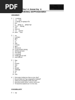 English File: Answer Key | PDF | English Language | Vocabulary