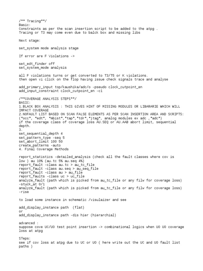 Tracing Coverage | PDF | Analog To Digital Converter | Electronic ...