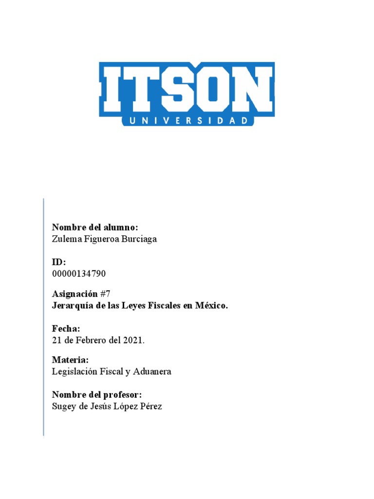 Jerarquía de Las Leyes Fiscales en México. | PDF | Regulación ... Jerarquía de Las Leyes Fiscales en México. | PDF | Regulación ...