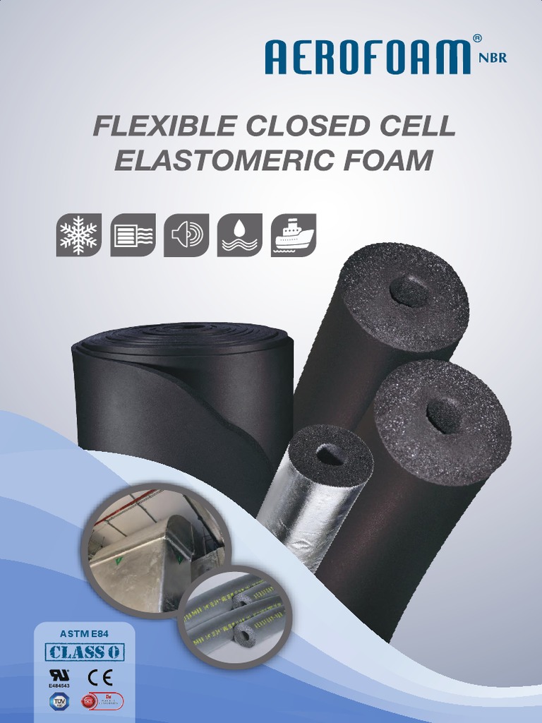 Aerofoam NBR Catalogue | PDF | Thermal Insulation | Duct (Flow)