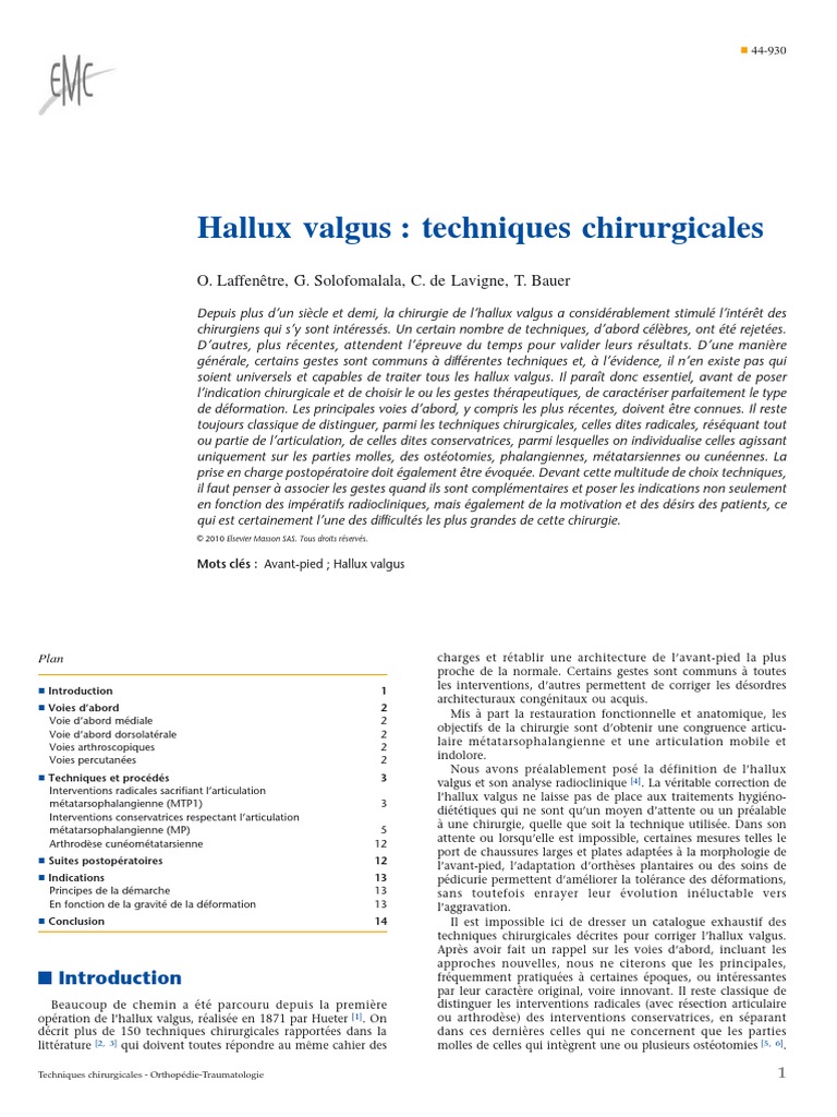 Hallux Valgus | PDF | Pied | Articulation (anatomie)