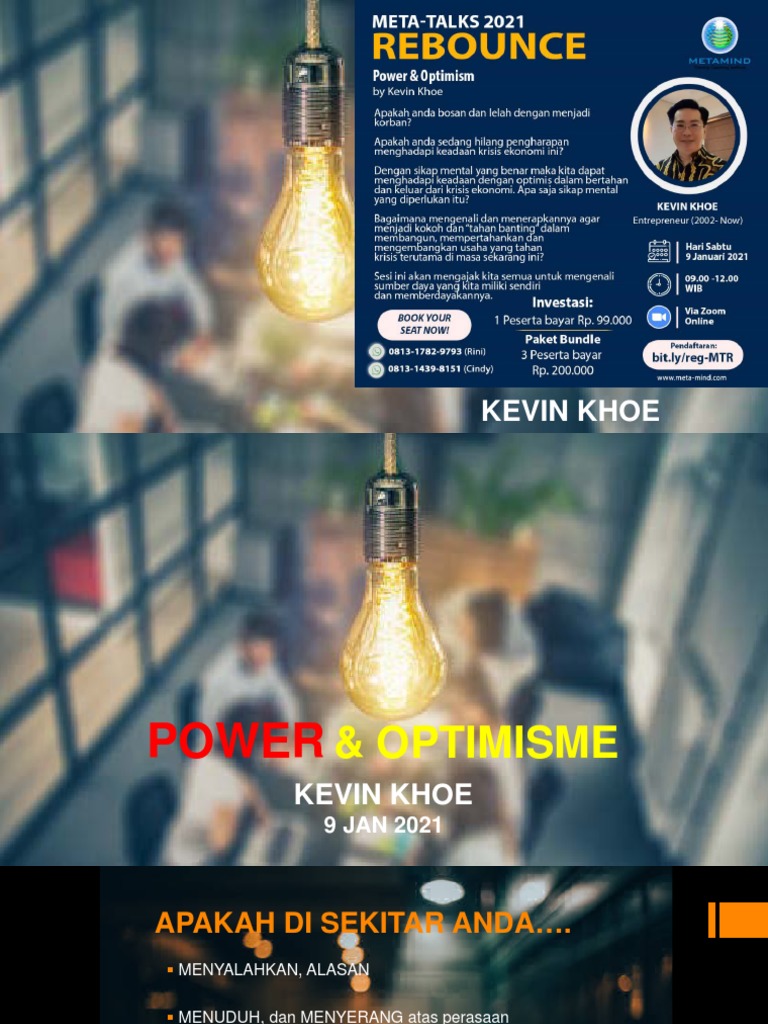 Kevin Khoe - Power Optimis | PDF