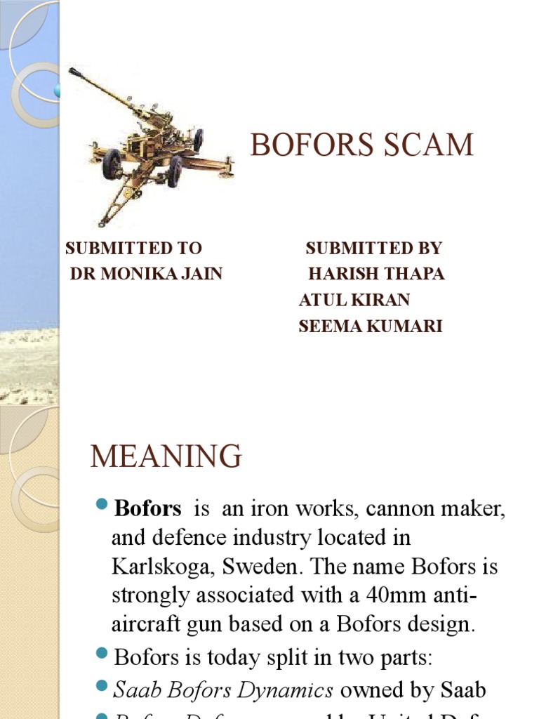 Bofors Scam | PDF | Criminal Law | Justice
