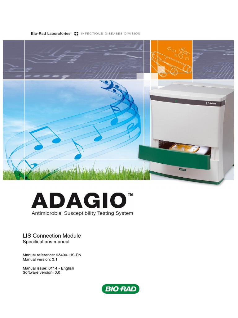 LIS - ADAGIO Connexion Module Manual 3 | PDF | Data Transmission | Xml