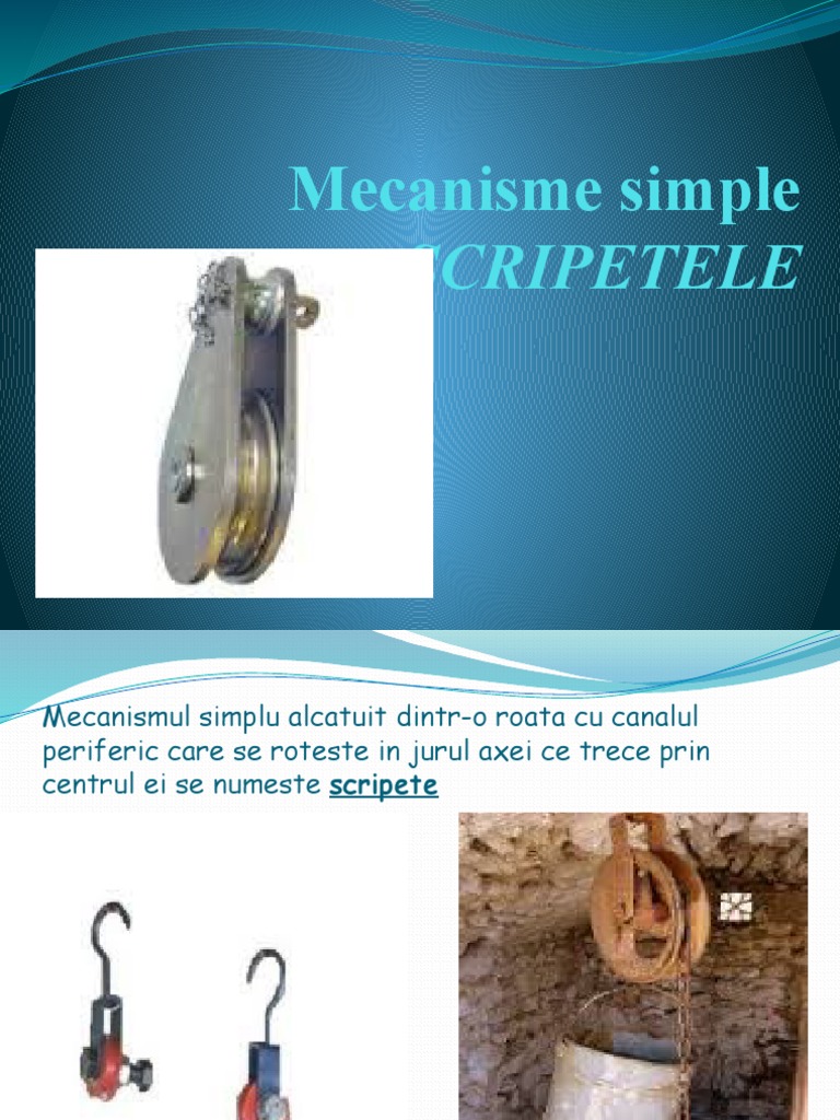 Mecanisme Simple | PDF