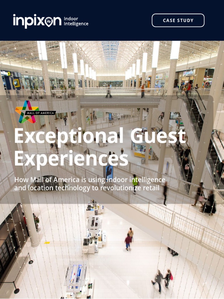 Inpixon Casestudy Mall of America | PDF | Mobile App | Analytics