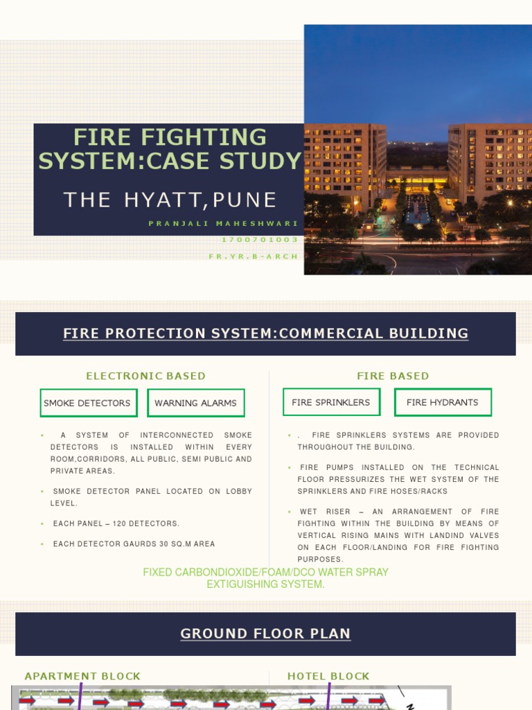 Fire Protection System - Case Study | PDF | Fire Sprinkler System ...