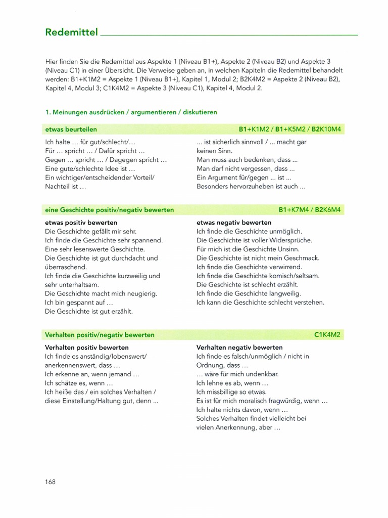 Redewendungen - C1 2 | PDF