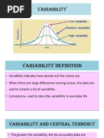 Measures of Variability-Ungrouped Data | PDF | Standard Deviation ...