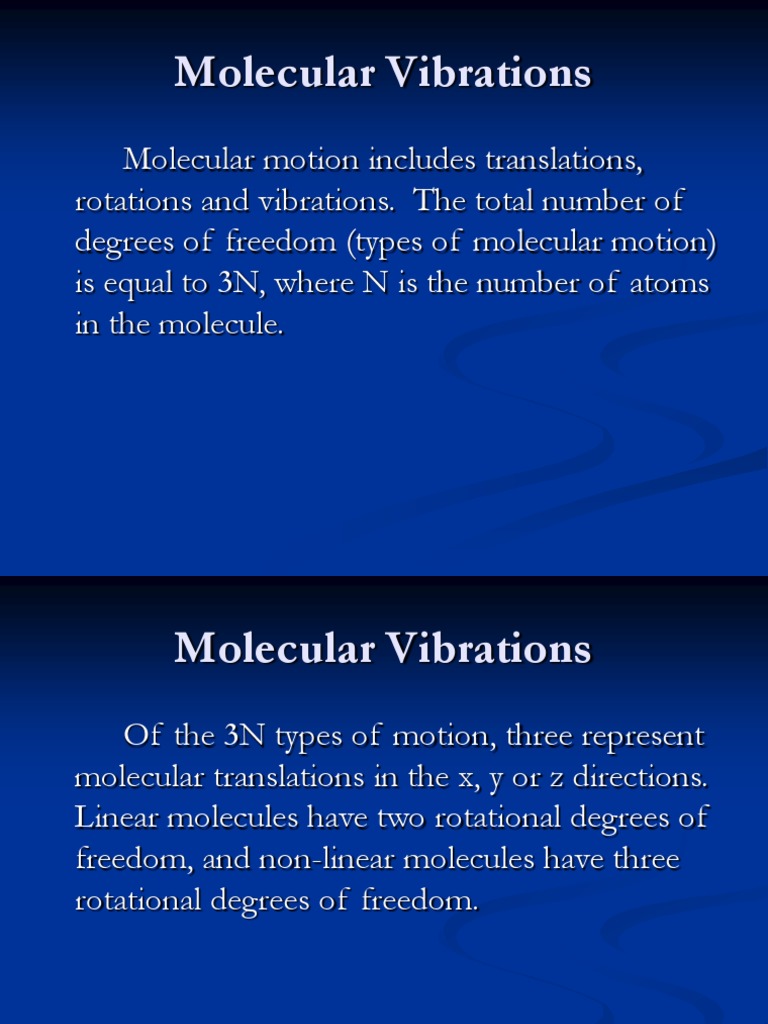 Vibration Calculation of Using Group | PDF | Infrared Spectroscopy ...