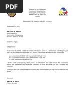 Bpoc Organizational Structure: Hon. Angelica T. Camarillo Hon. Joebanie ...