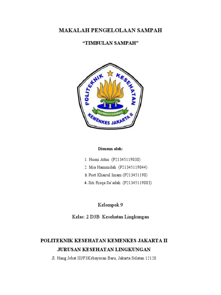 Timbulan Sampah | PDF