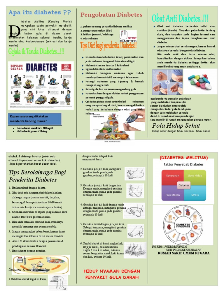 Pamflet Diabetes Tipe 2 2025 | PDF