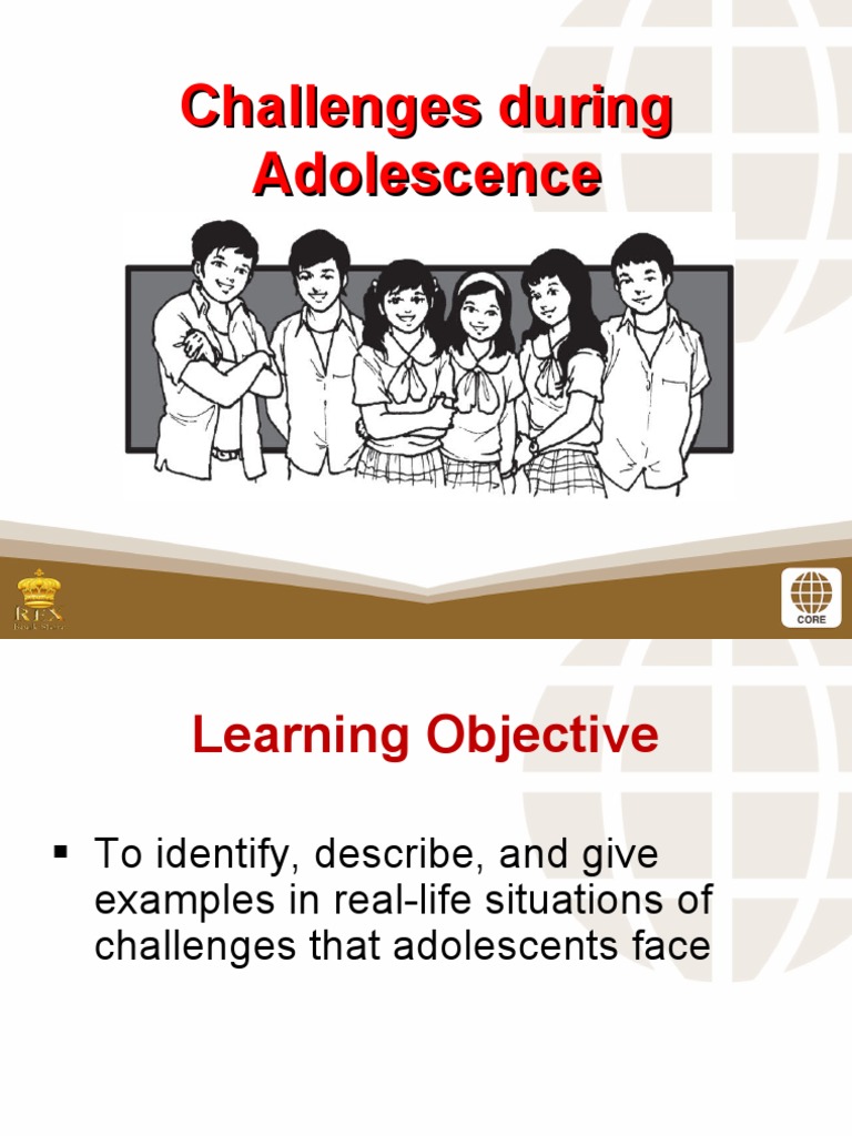 Challenges During Adolescence | PDF Challenges During Adolescence | PDF