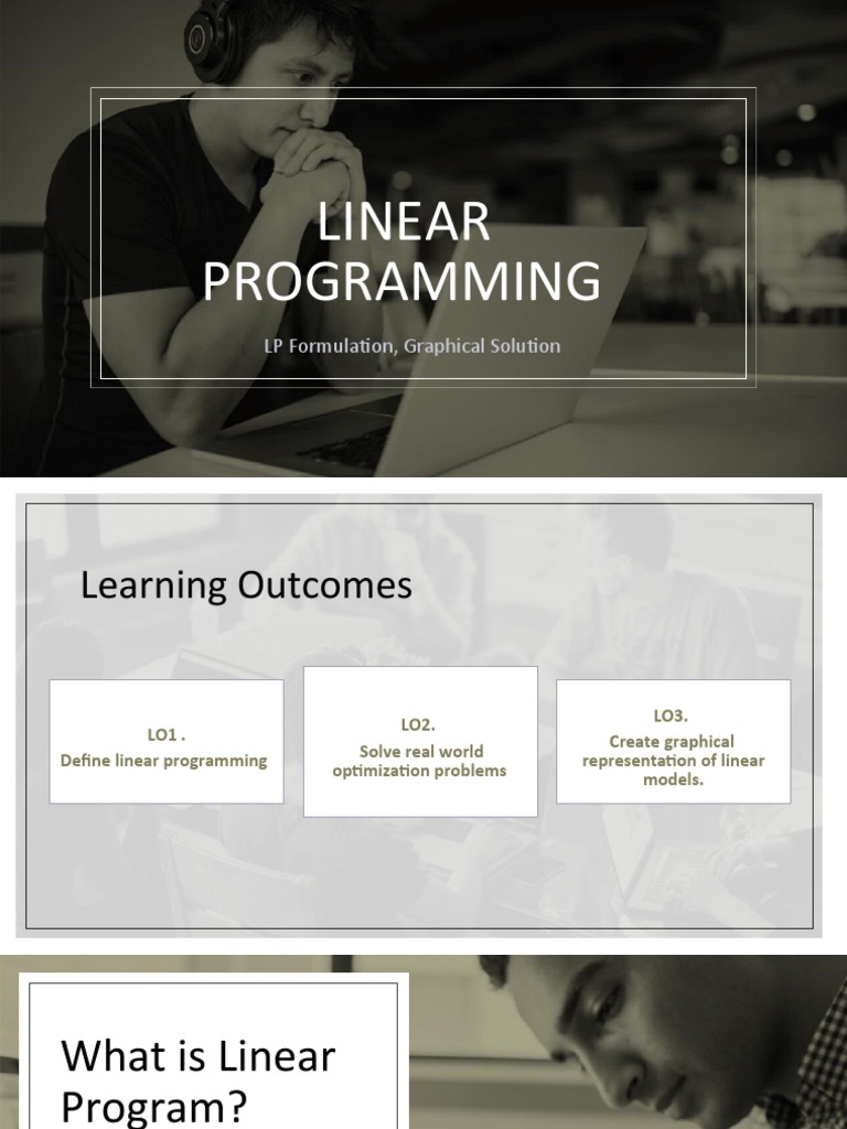 2.0 Linear Programming | Download Free PDF | Linear Programming ...