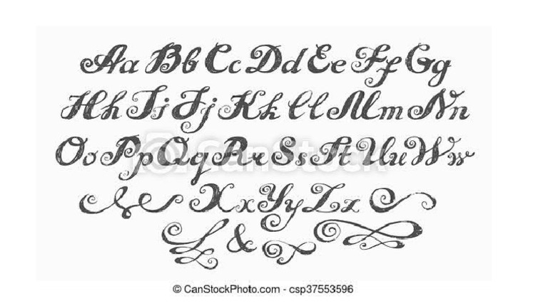 Letras Corridas | PDF