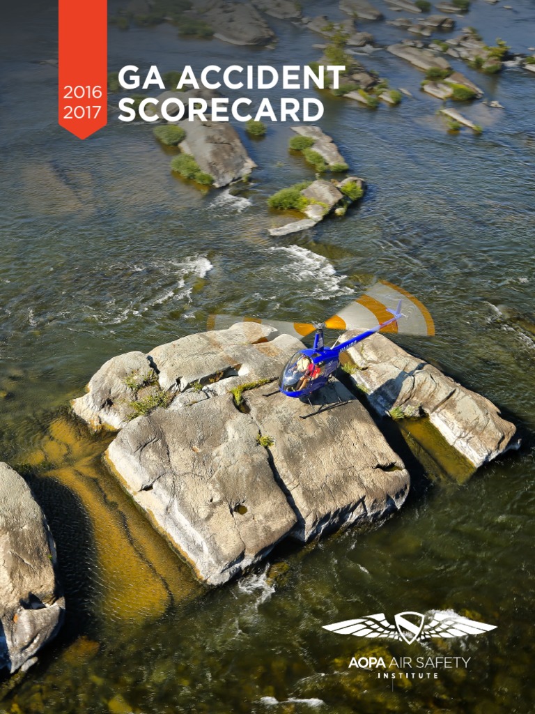 Accident Scorecard 2017 | PDF | General Aviation | Instrument Flight Rules