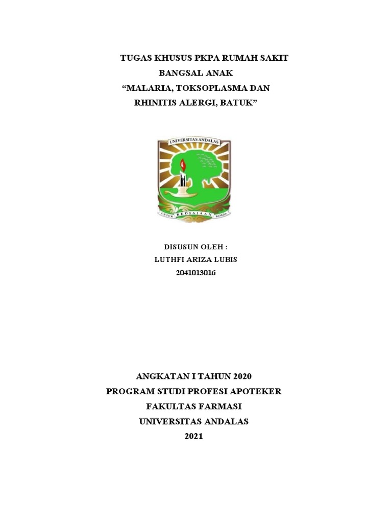 Tugas Bangsal Anak | PDF