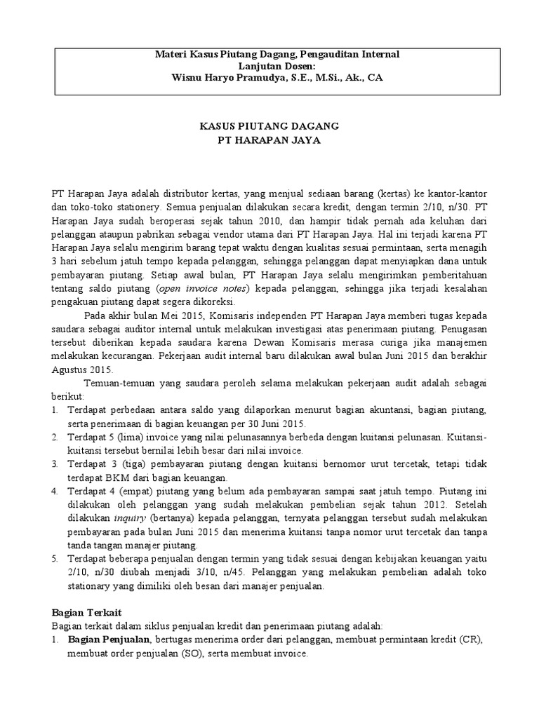 Kasus 2 Piutang-Dikonversi | PDF