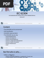 IEC 62304 Checklist | PDF | Verification And Validation | Risk Management