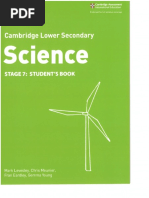 Cambridge Lower Secondary Science Learner's Book - 7 - Share | PDF