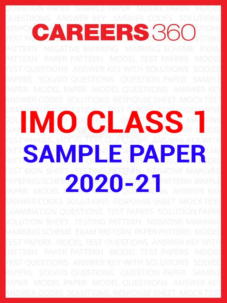 Imo Class-1111 | PDF | Shape | Reason