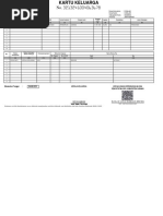 Blanko KK Kosong ASLI | PDF