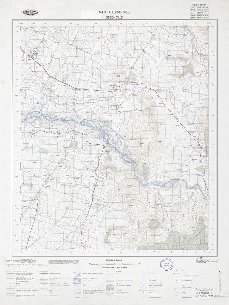 Mapa San Clemente Chile | PDF