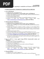 Release of RTR-A Exam Schedule For The Year 2024 | PDF