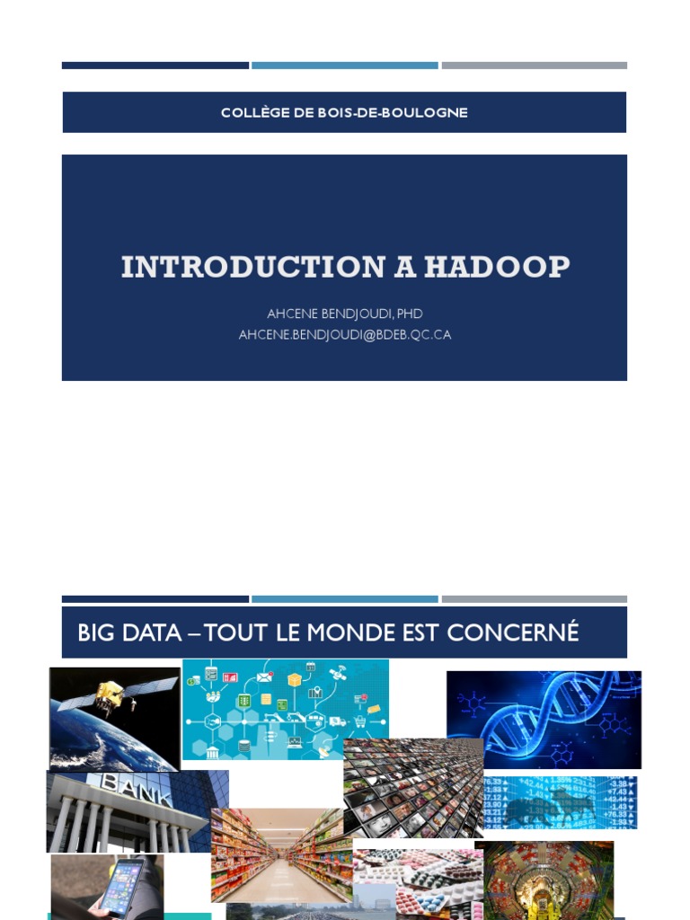 Cours 02 Intro Hadoop | PDF | Apache Hadoop | MapReduce