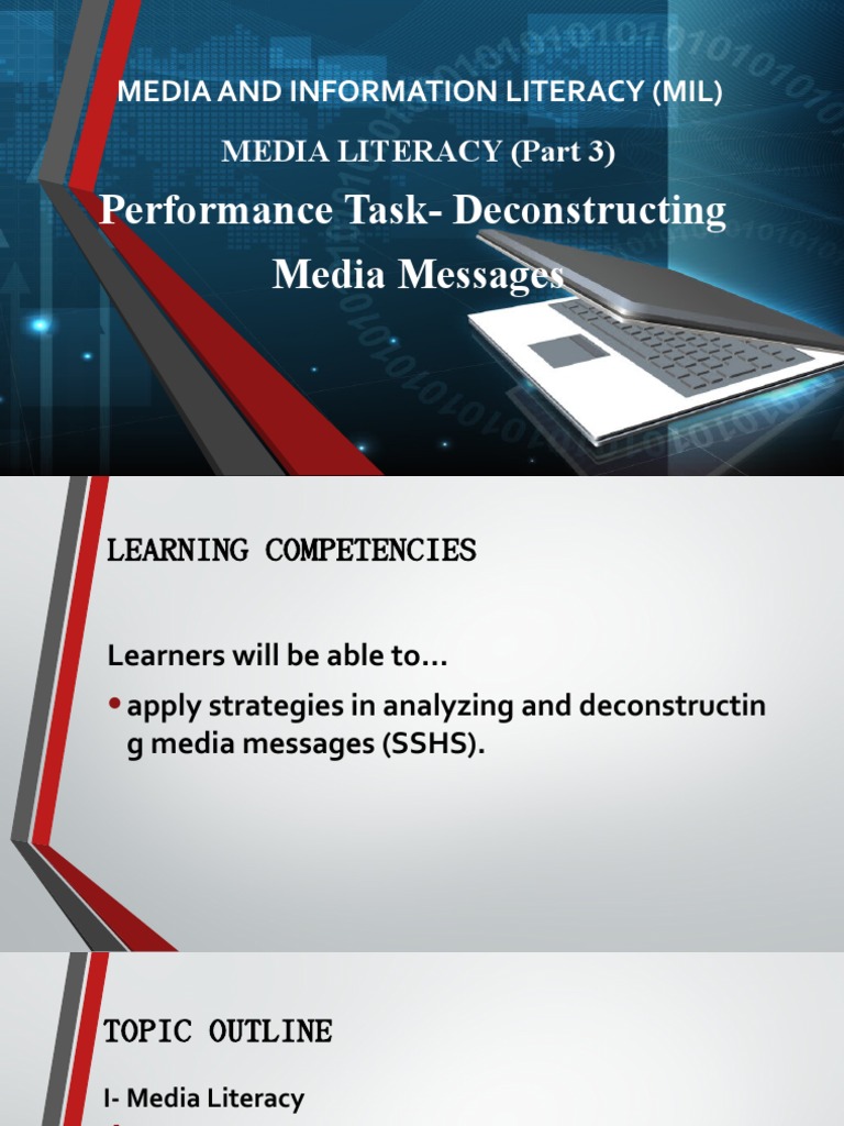 Mil Typesofmediaandmediaeffects 160814112711 | PDF | Educational ...