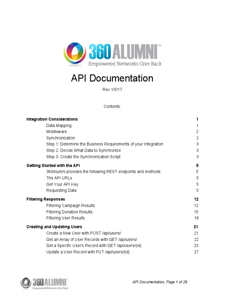 API Documentation | PDF | Json | Hypertext Transfer Protocol