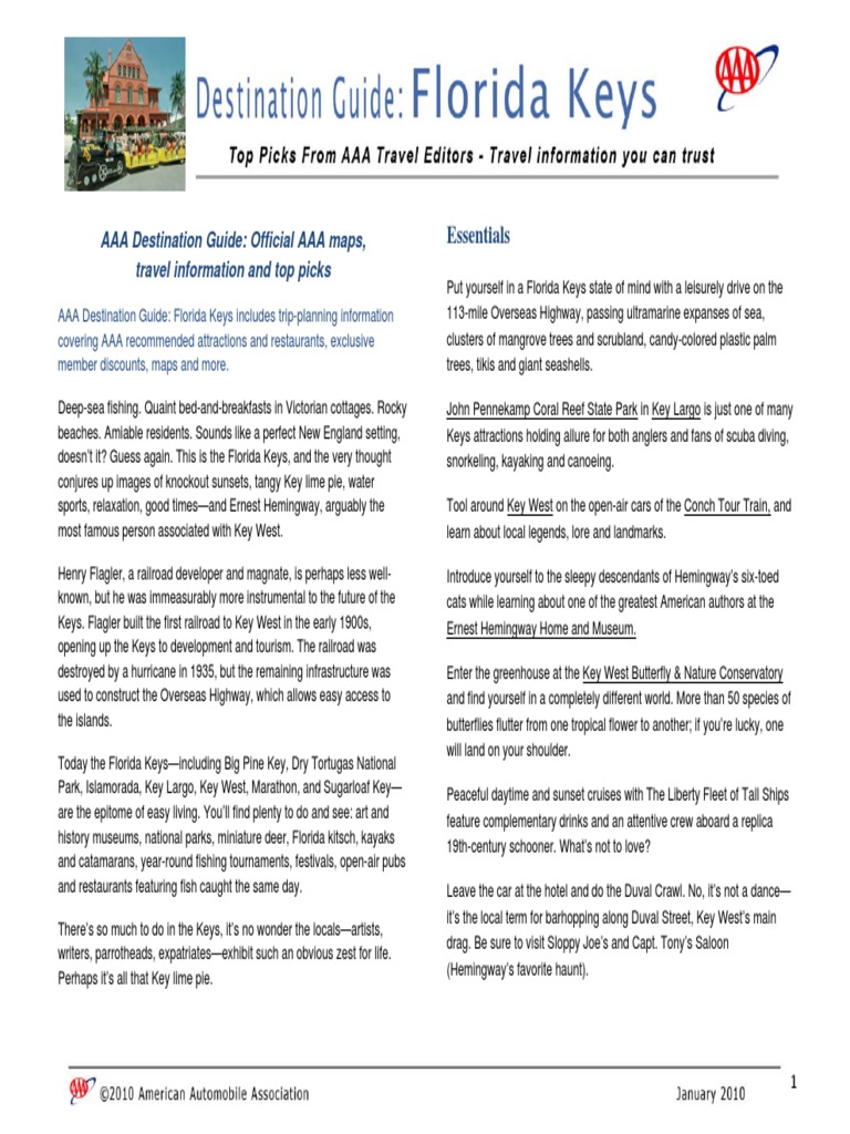 AAA Destination Guide: Official AAA Maps, Travel Information and Top ...