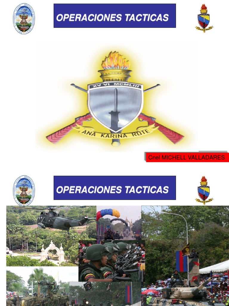La Guerra y Fundamentos de Las Operaciones Tacticas | PDF | Estrategia ...