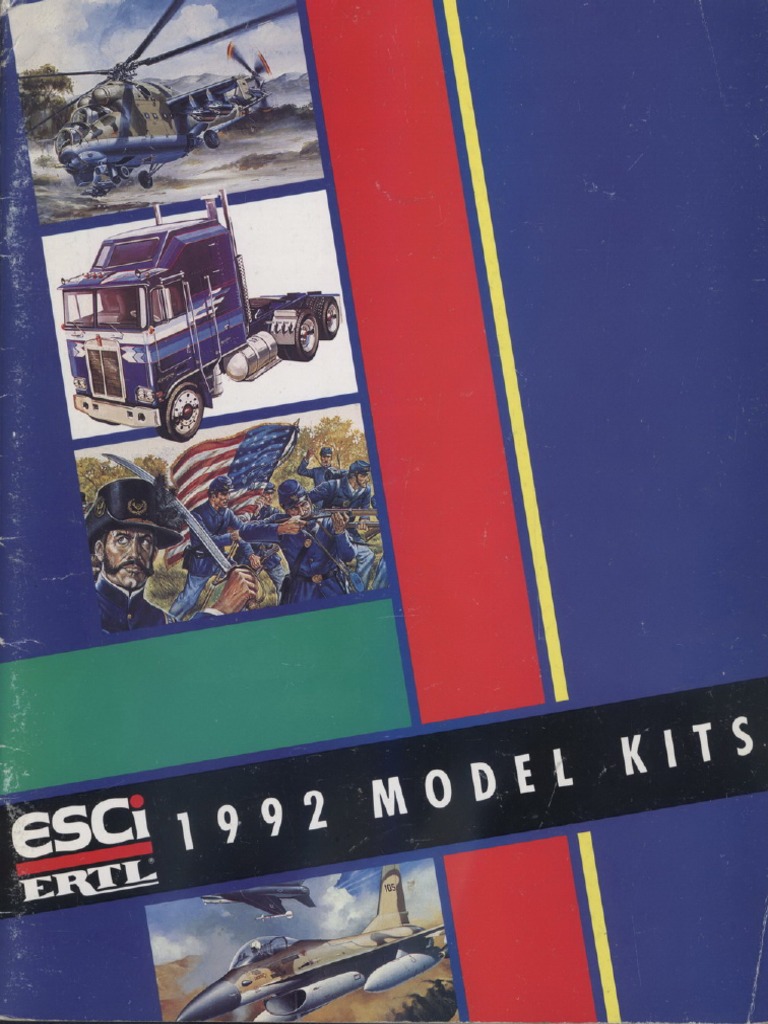 Esci-Ertl 1992 Model Kits Catalogue | PDF