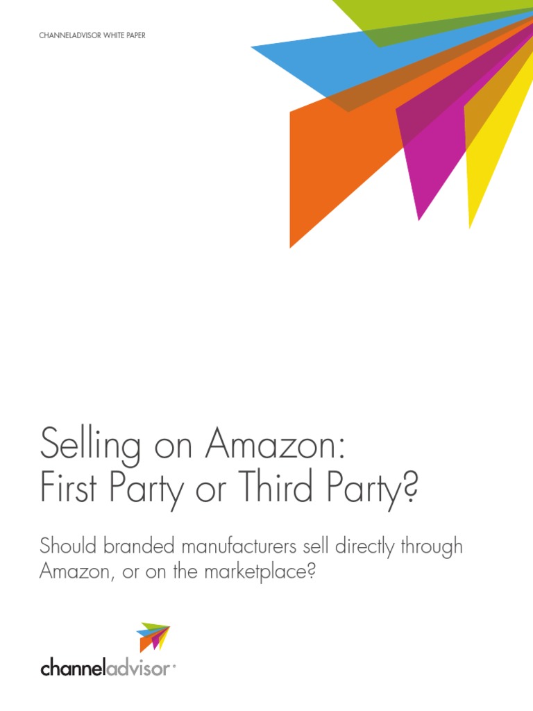 Selling On Amazon: First Party or Third Party? | PDF | Sales | Inventory