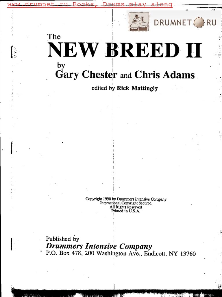 New Breed II - Gary Chester | PDF