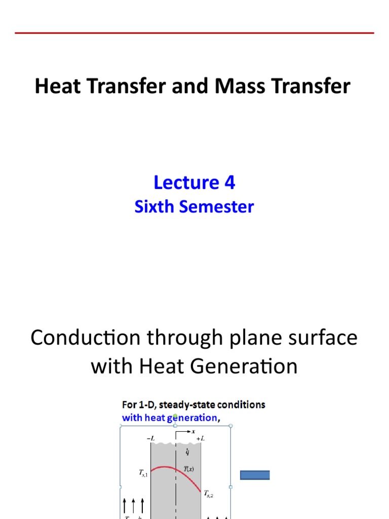 Heat Transfer and Mass Transfer: Sixth Semester | PDF | Science ...