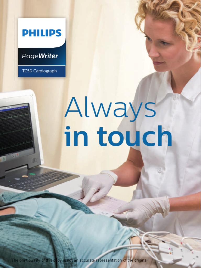 Philips TC50 Manual | PDF | Electrocardiography | Modem