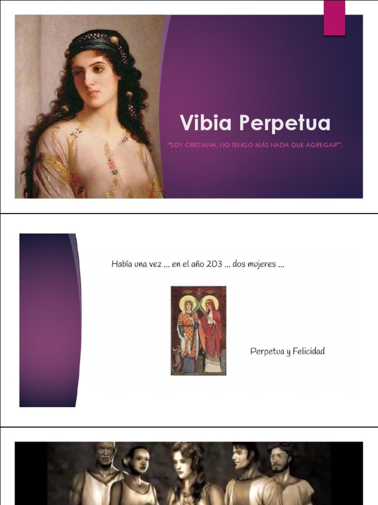 Copia de Vibia Perpetua | PDF | Cristo (título) | Religión y creencia