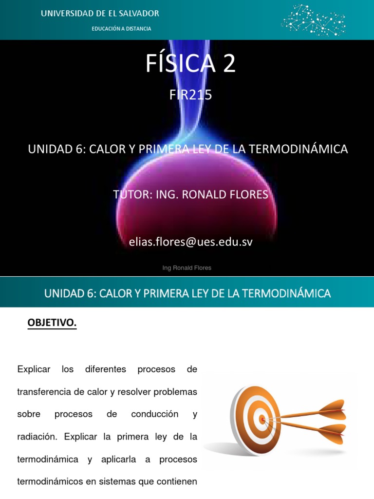 Unidad 6 - Parte 2 | PDF | Conduccion termica | Calor