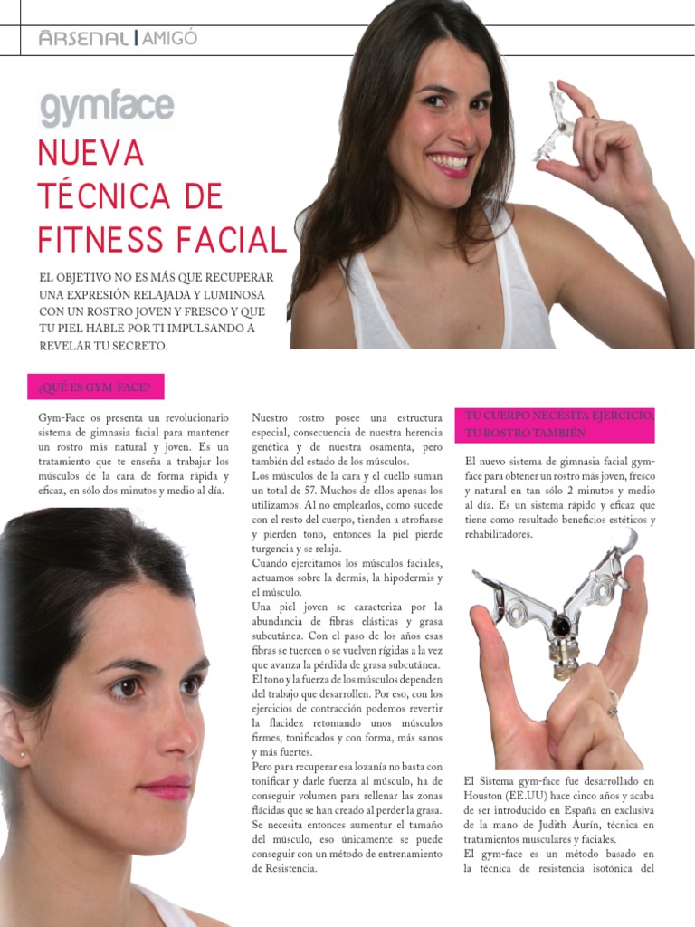 Rejuvenece tu rostro con Gym-Face | PDF | Cara | Músculo
