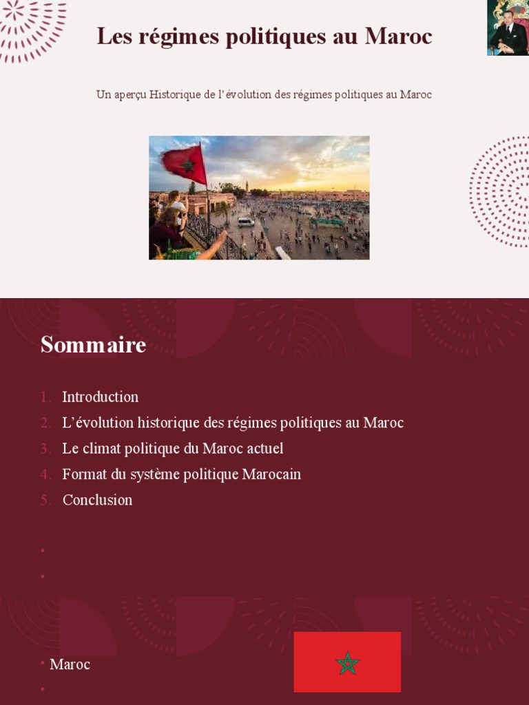 Évolution des régimes politiques au Maroc | PDF