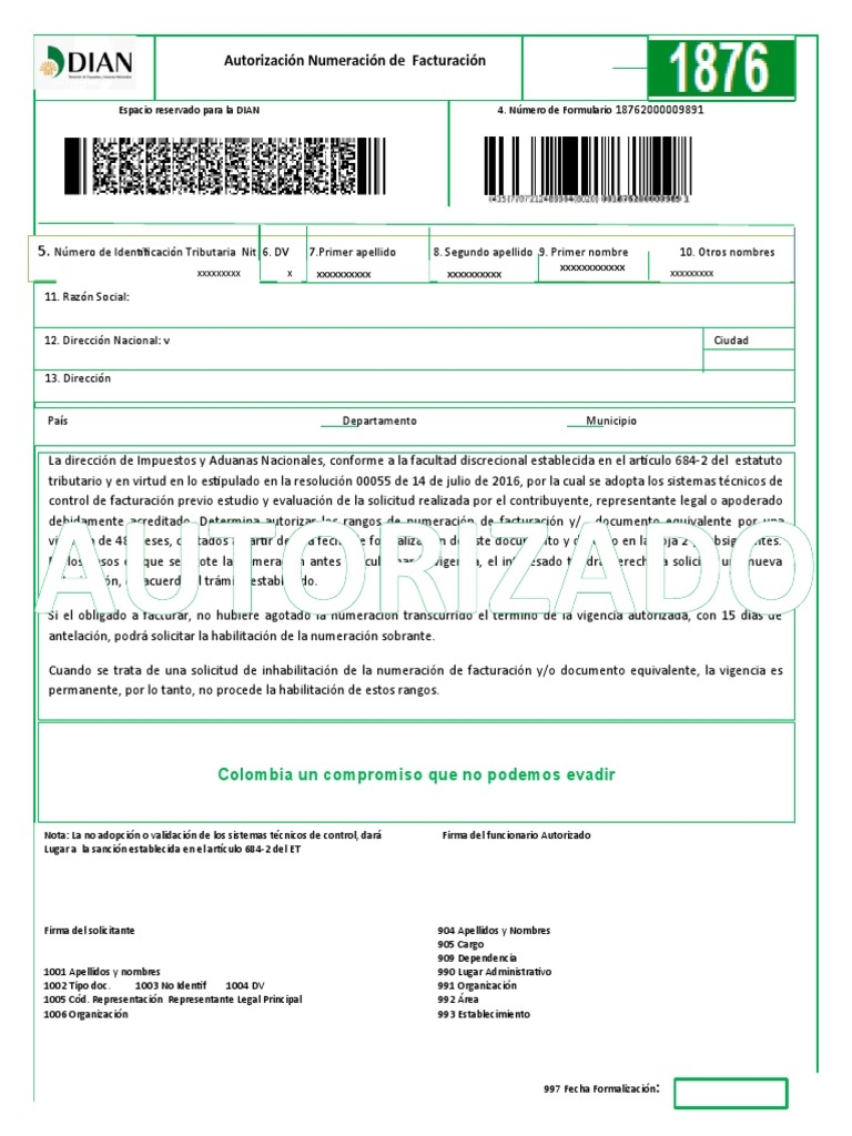 4.6.2. Formulario 1876 | PDF | Gobierno