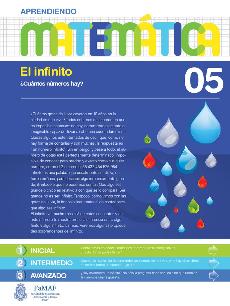 5 - Matemática - Infinito | PDF | infinito | Cuarc