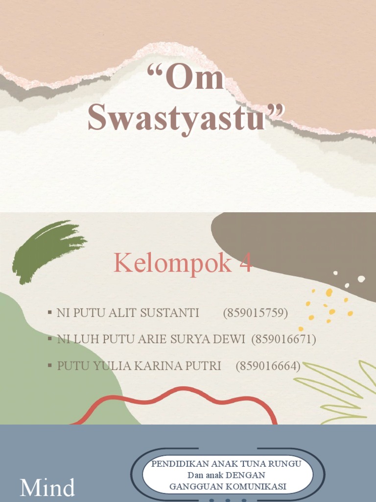 MODUL 5 TUNARUNGU - Kelompok 4 KOMPLIT | PDF