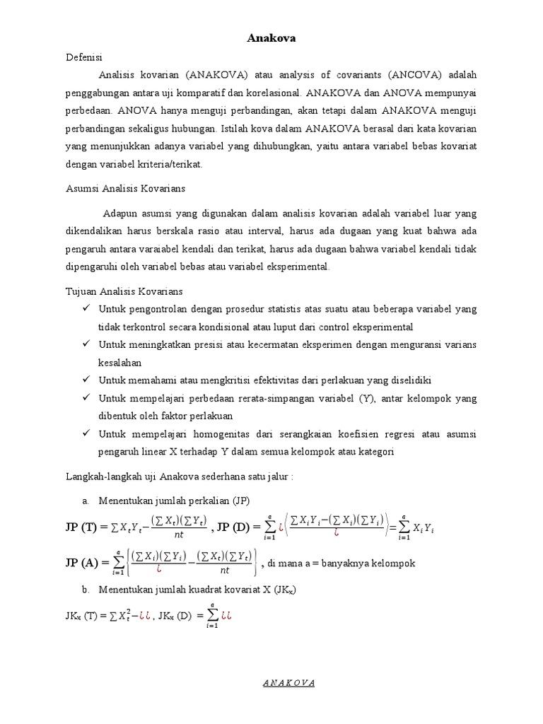 Resume Anakova | PDF