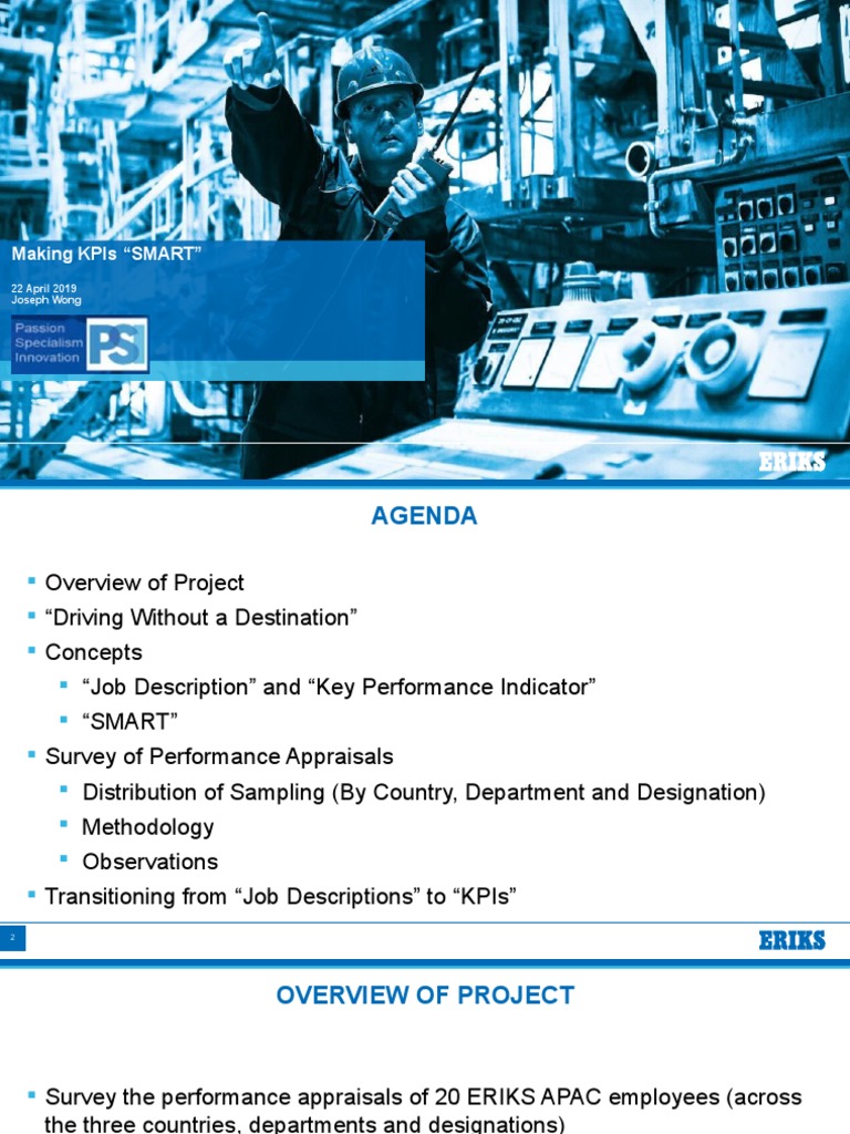Making KPIs SMART (Presentation) - 2019-04-22 | PDF | Performance ...
