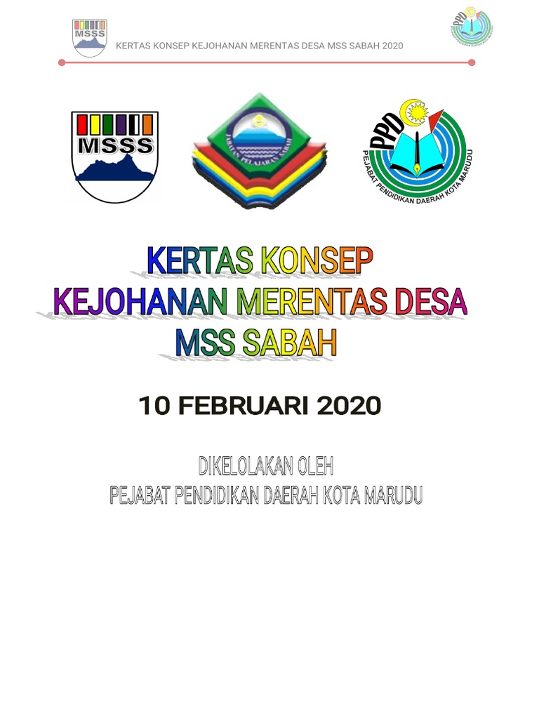 Kertas Konsep Merentas Desa MSSS 2020 | PDF